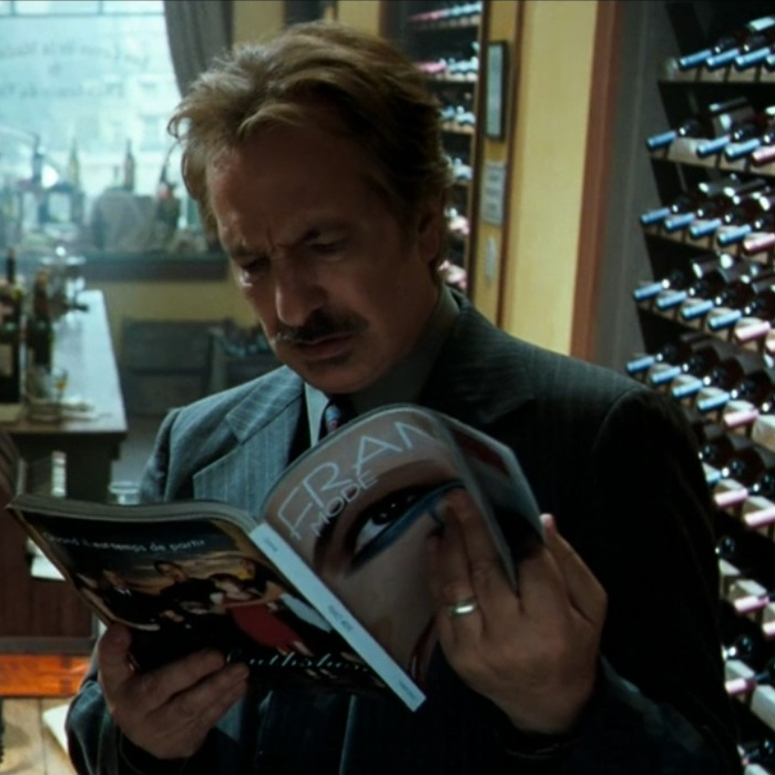 Wineracks and Alan Rickman, “Bottle Shock” (2008), Wine in Films
